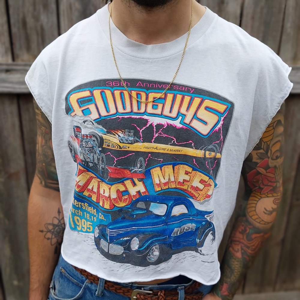 Goodguys Vintage Drag Racing Crop Top 1995 - Gem